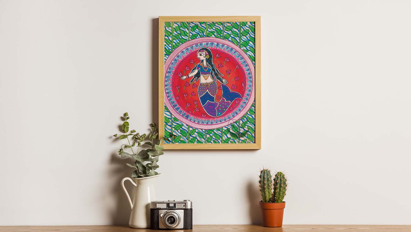 The Madhubani Mermaid – Creating Maya