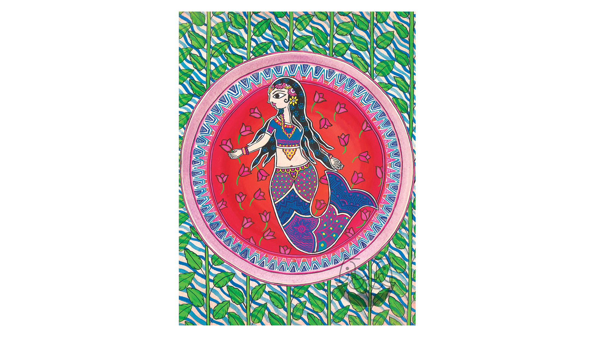 The Madhubani Mermaid – Creating Maya