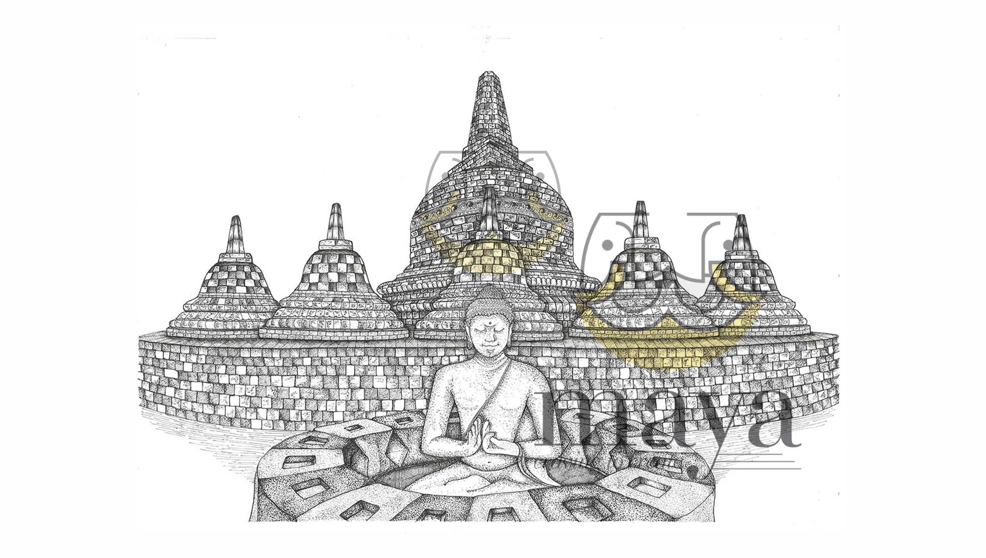Borobudur, Indonesia – Creating Maya
