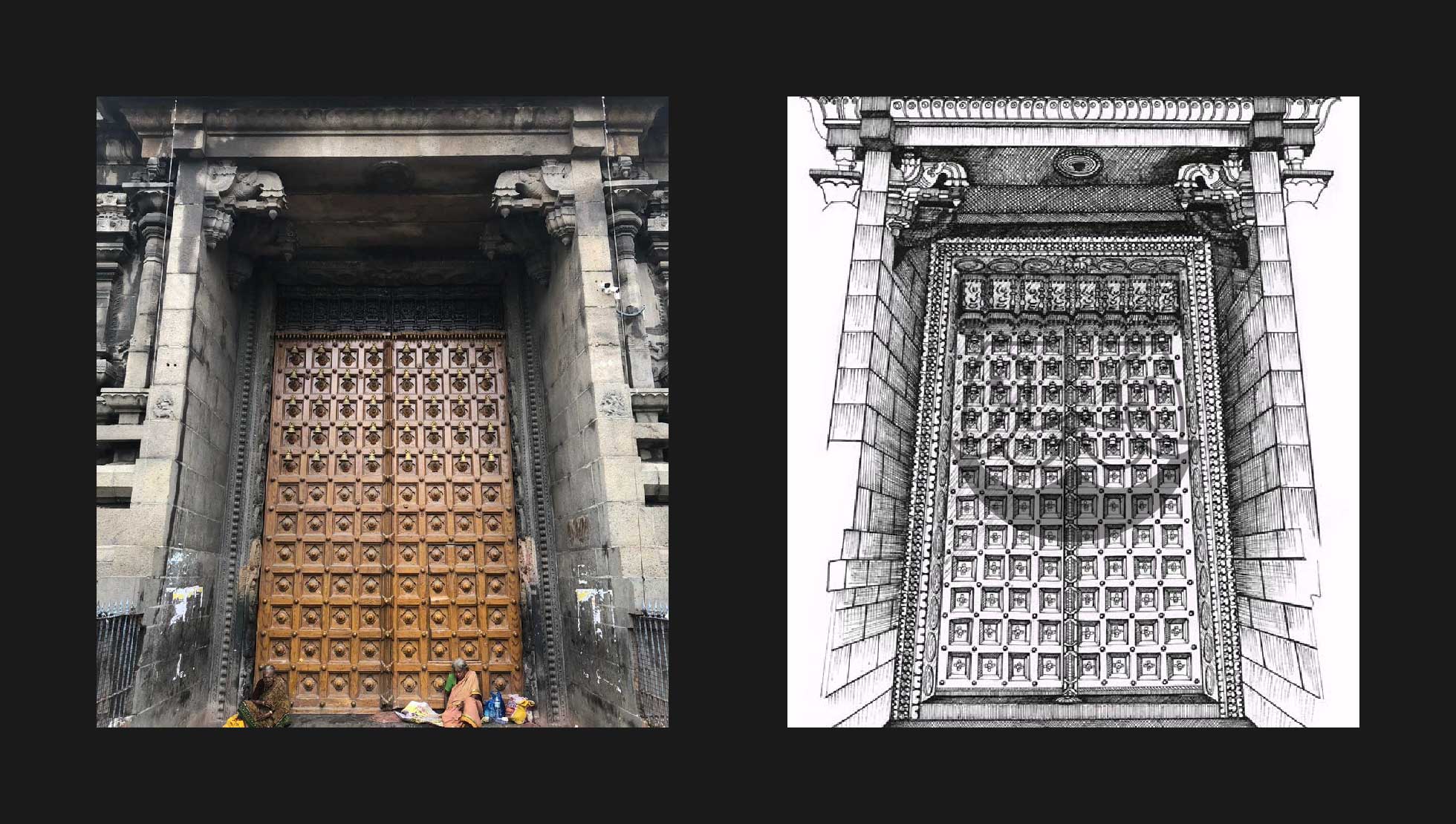 Kapaleeshwarar (Kabali) Temple Door – Creating Maya