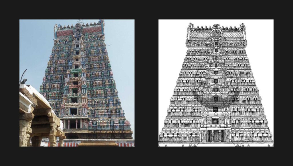 Srivilliputhur Temple – Creating Maya