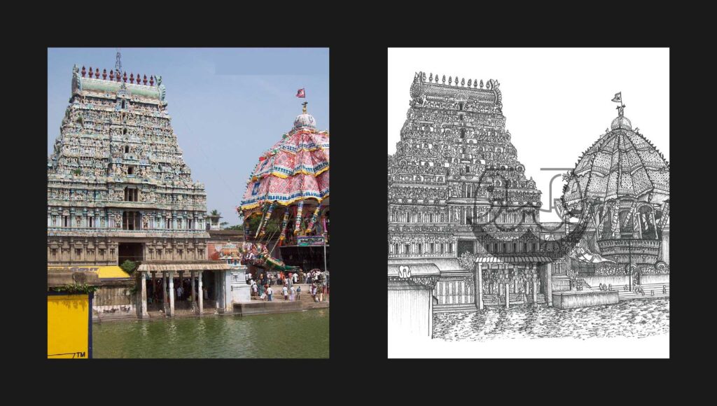 Thiruvarur Thyagaraja Temple – Creating Maya