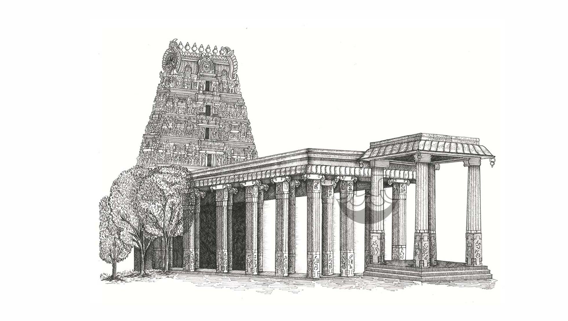 Parthasarathy Swamy Temple - Creating Maya